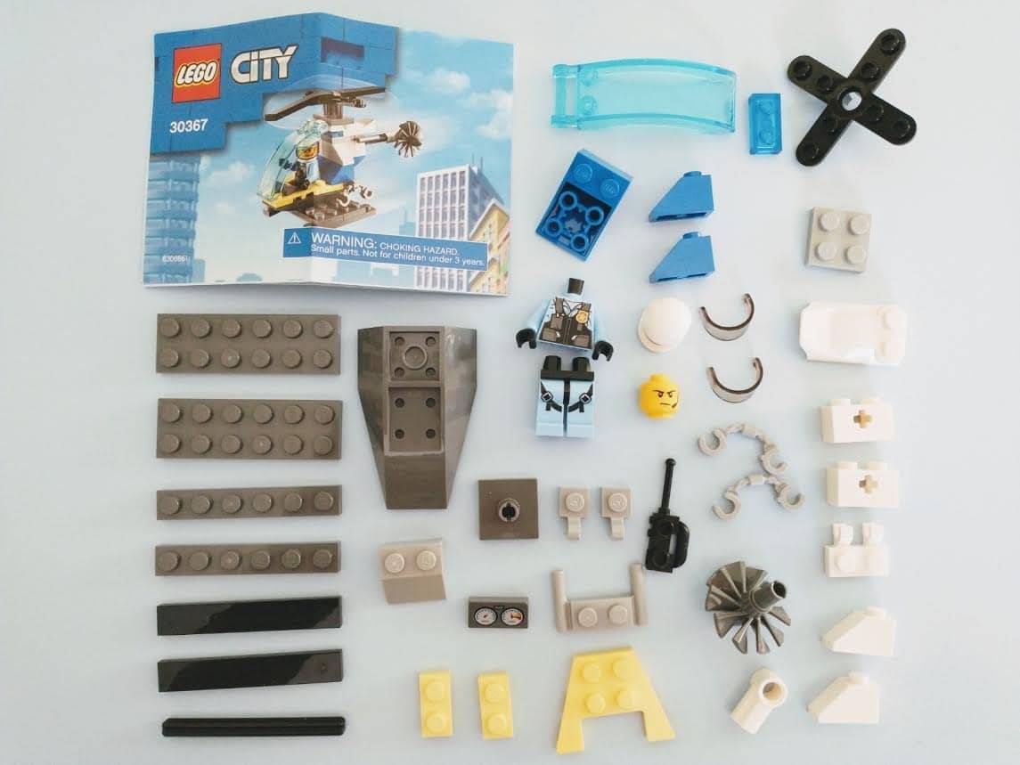 レゴ®シティ：LEGO® 30367、ポリバッグのヘリコプター - よう先生の日々