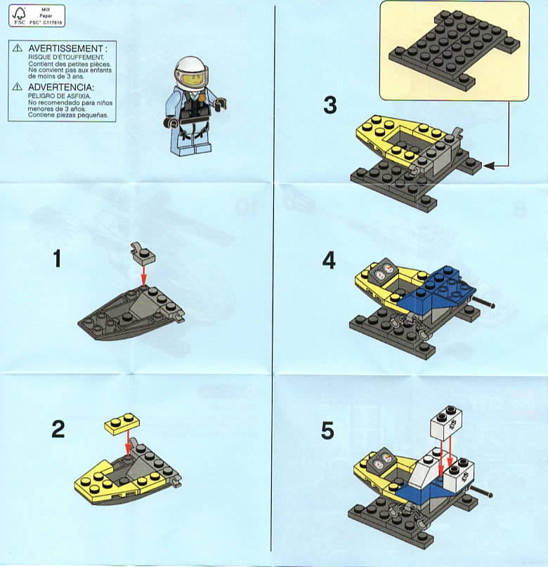 レゴ®シティ：LEGO® 30367、ポリバッグのヘリコプター - よう先生の日々