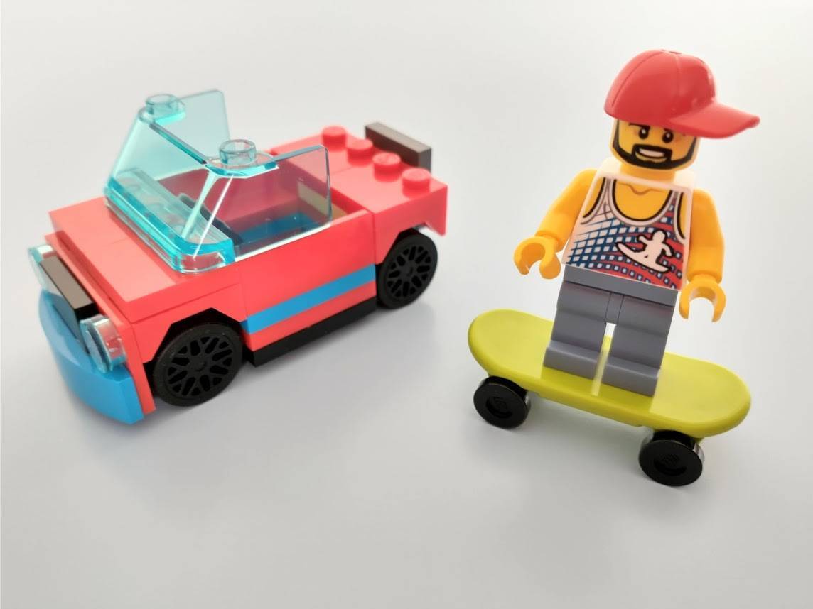 レゴ®シティ：LEGO® 30568 ”Skater" ｜髭を生やしたスケーター - よう先生の日々