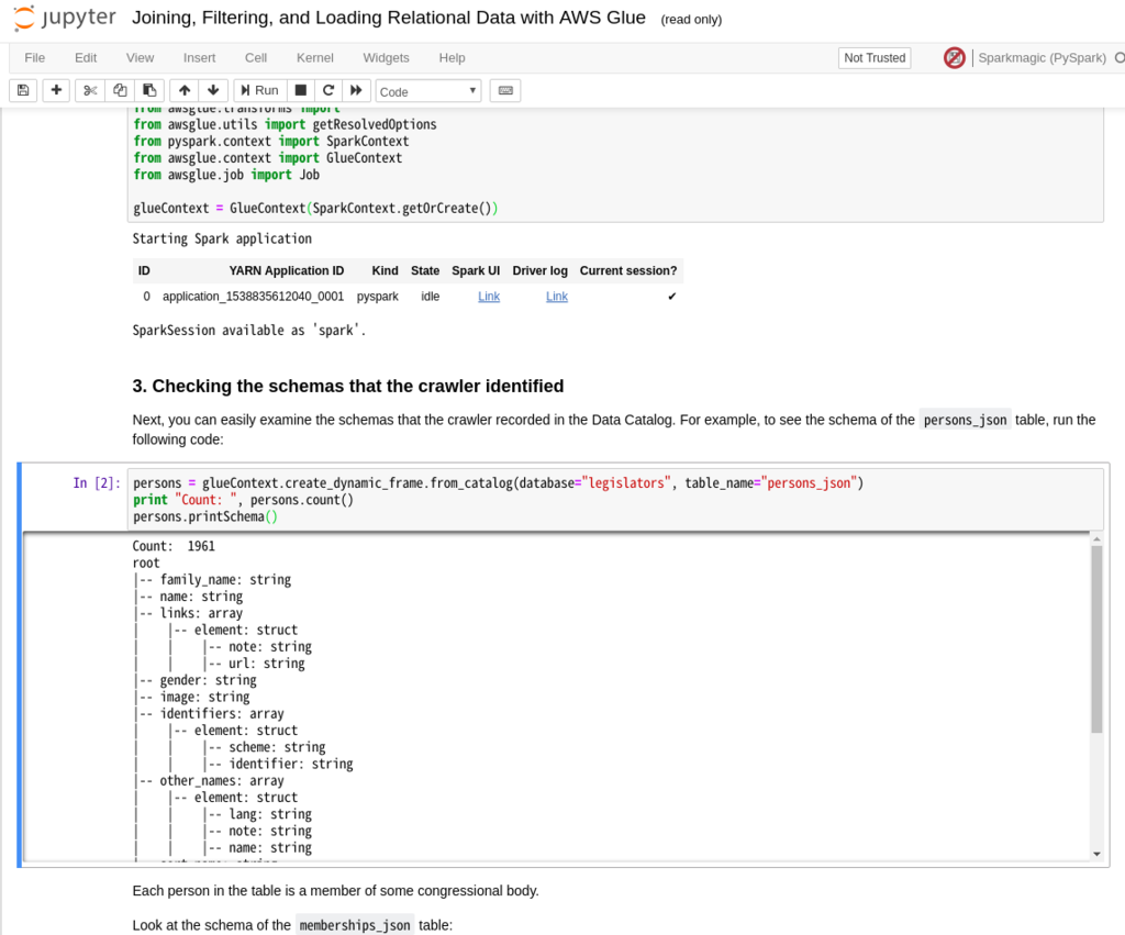 【AWS Glue】aws-glue-samplesを動かすまでの前準備の作業メモ - YOMON8.NET