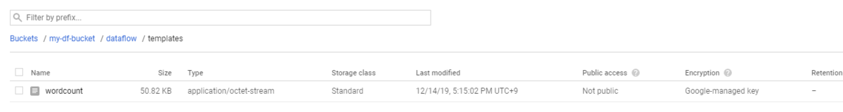 Cloud ComposerからDataflowTemplateOperatorでwordcountジョブを実行する - YOMON8.NET
