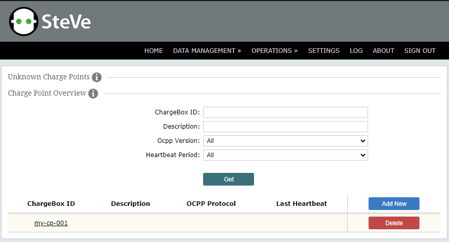 OCPP (Open Charge Point Protocol) をPythonとOSSのSteVeで使ってみる - YOMON8.NET