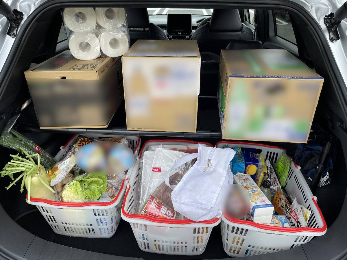 カローラクロス・ラゲージスペース・棚自作 2/2続き - yoshi-bblogのブログ