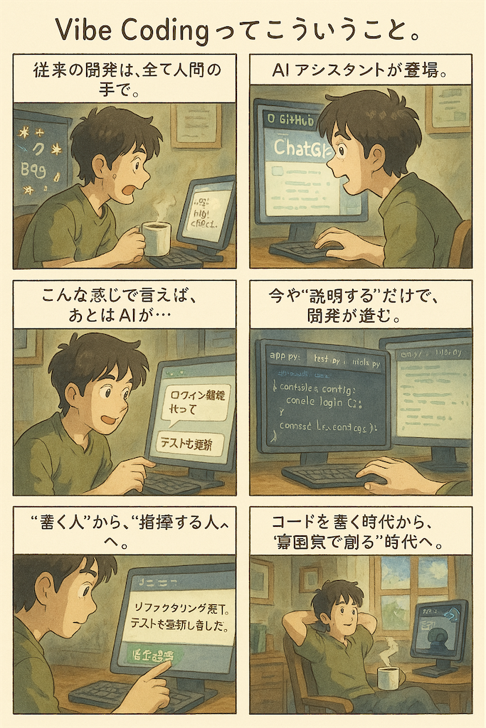 LLMと会話しながらノリで開発する『Vibe Coding (バイブ・コーディング)』とは？ - Vibe Coding