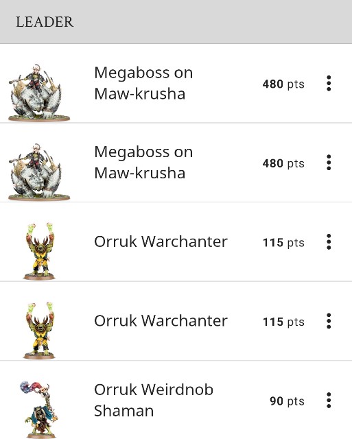 【AoS】アイアンジョウスタコレ+な2000pt - たるいのウォーハンマーブログ