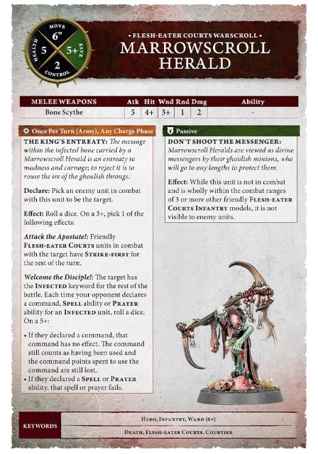 【AoS】4版ファクションフォーカスフレッシュイーターコート編 - たるいのウォーハンマーブログ