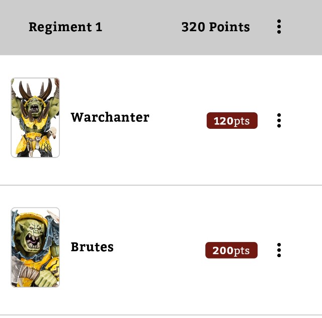 【AoS】アイアンジョウwithクルールボゥイ2000pt - たるいのウォーハンマーブログ