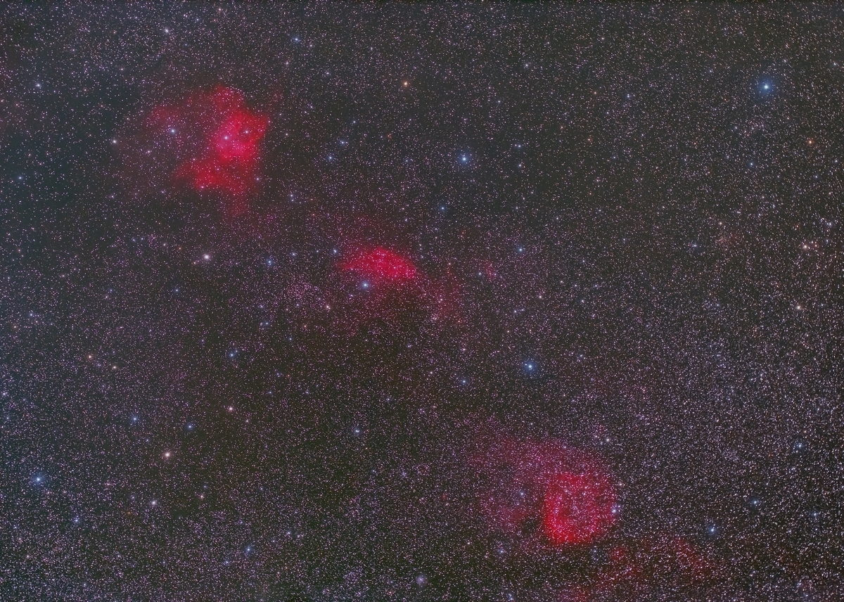 いっかくじゅう座sh2-280～284 - ヨッシーの天体写真日記