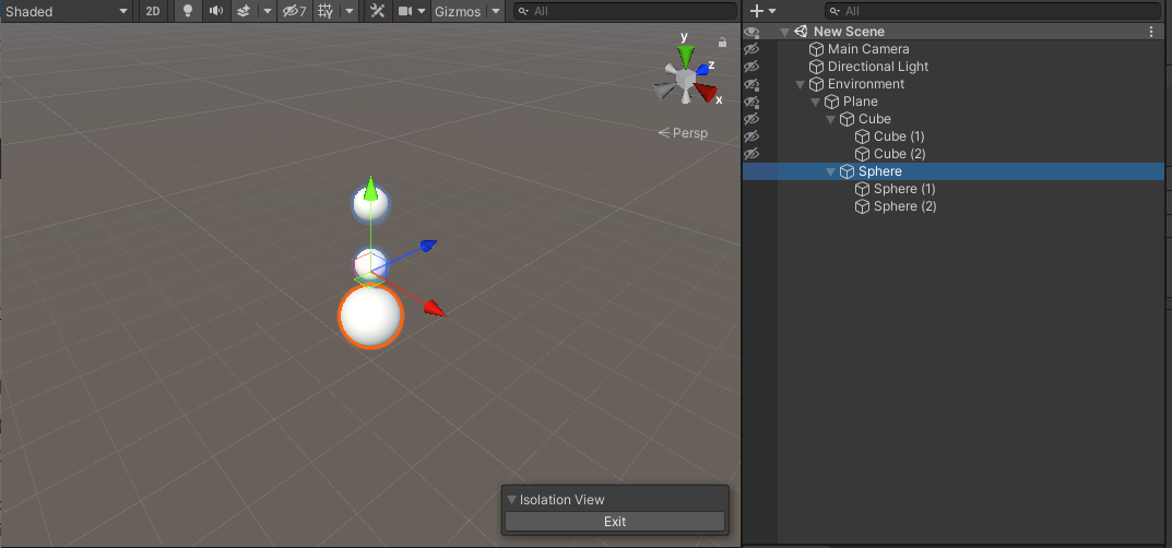 Unity - シーンビューで任意のオブジェクトだけ表示する - yotiky Tech Blog