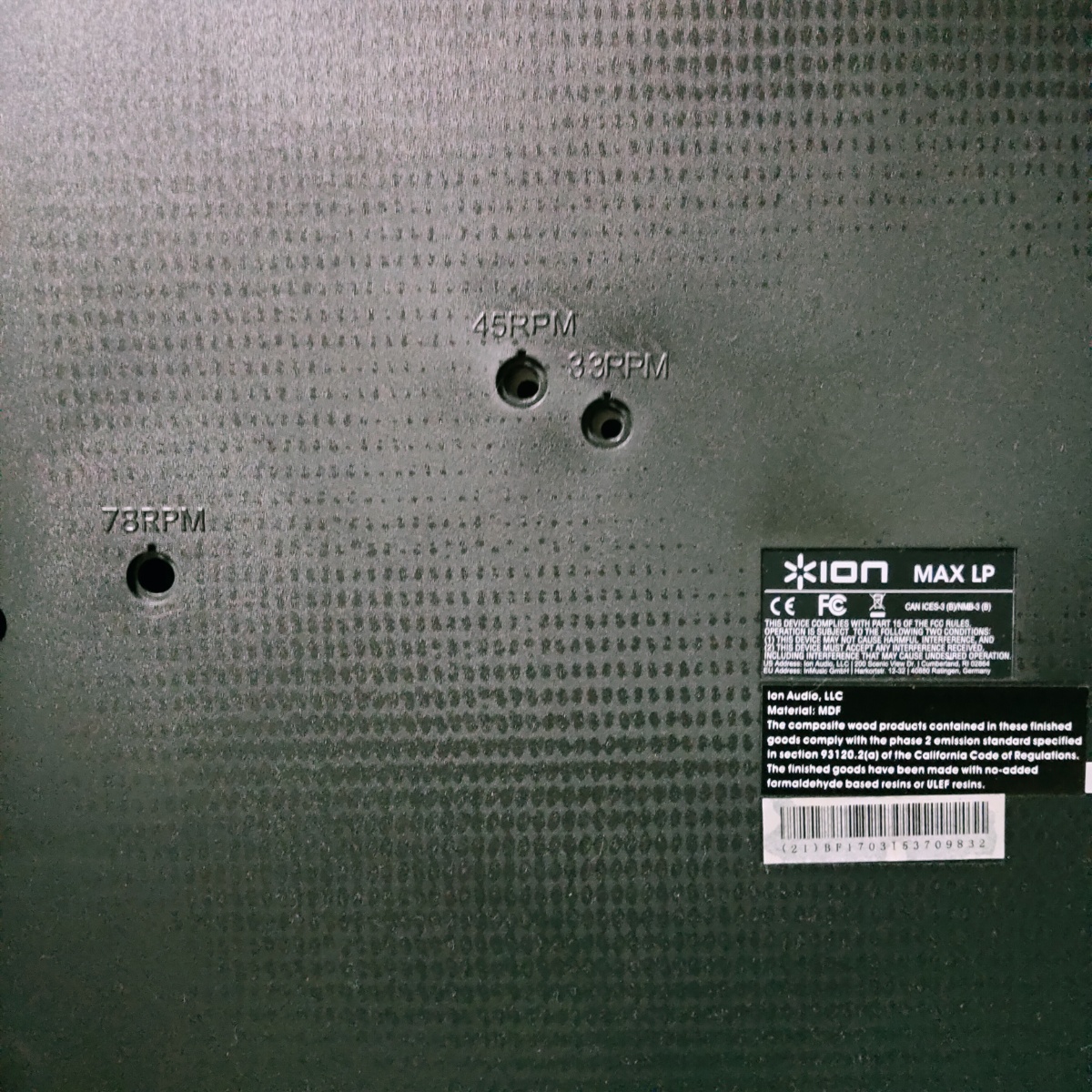 Max LPを引っ張り出してきた - N-moca LIGHT