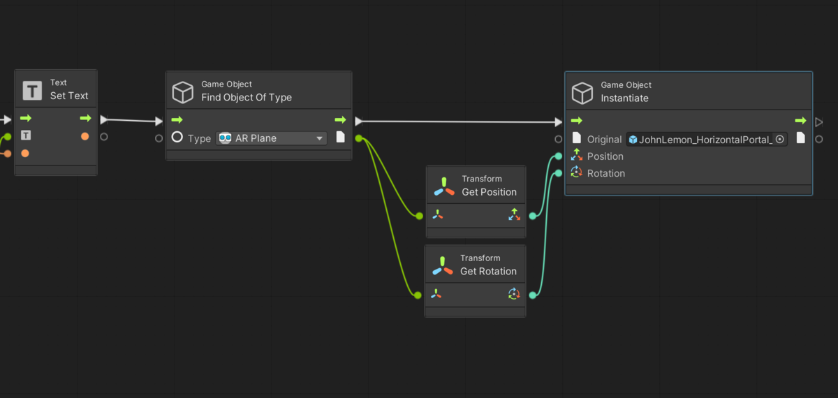 Unity Learn の AR コースを AR Foundation 5 で ~ Instantiate the portal on a plane ~ - You are done!