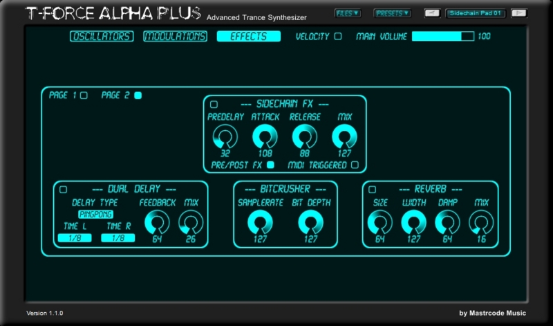 フリーVSTi『T-Force Alpha Plus』でUKハードコアのリード音を作る！！ - 音楽系のなんとやら