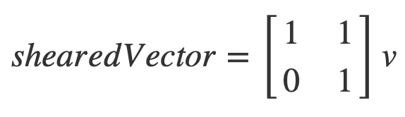 Rotation and shear mapping of Linear algebra - codingecho