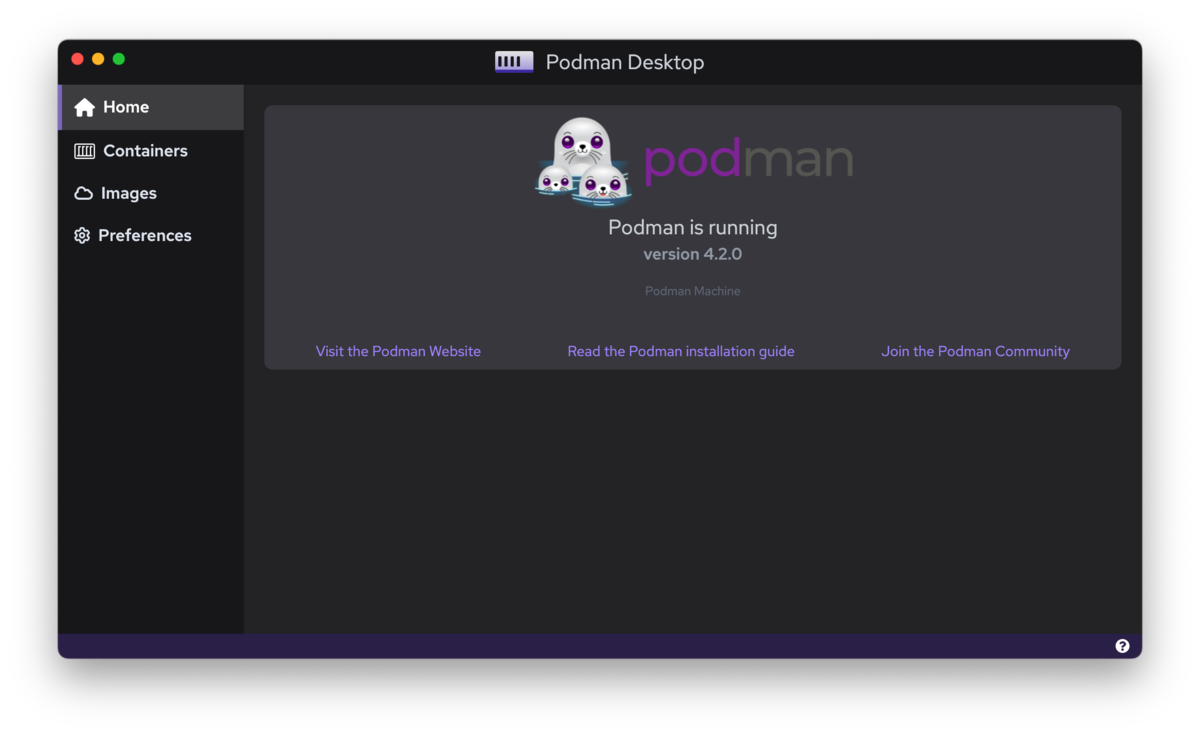 Podman Desktopを触ってみる - 仮想化通信
