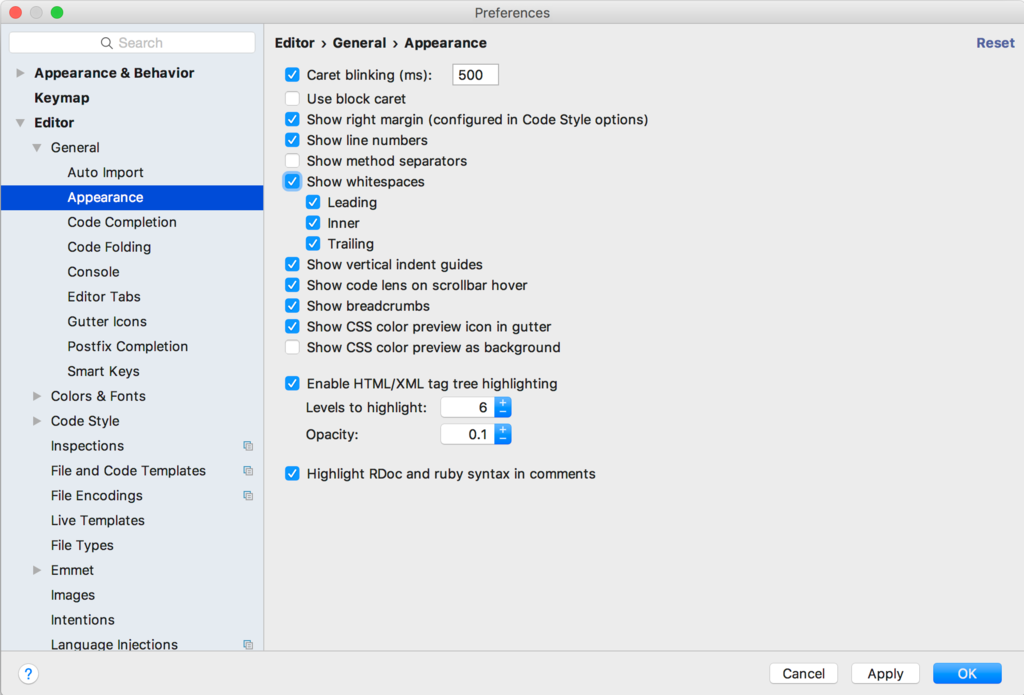 RubyMineでRuby on railsの開発をする その8: おすすめ設定3つ - yucatio@システムエンジニア