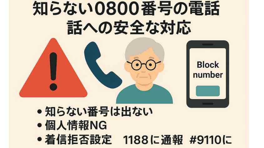 08005000312は高齢者に多い？家族に注意喚起すべき理由と対処法 - ゆいの生活小箱