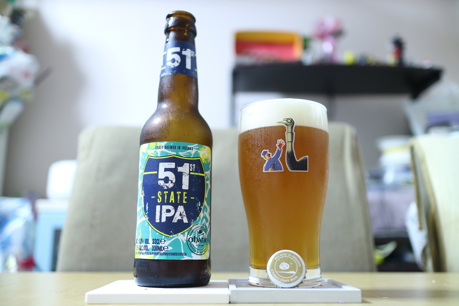 Carlow Brewing 「Oharas 51st State IPA」 - 徒然な日記