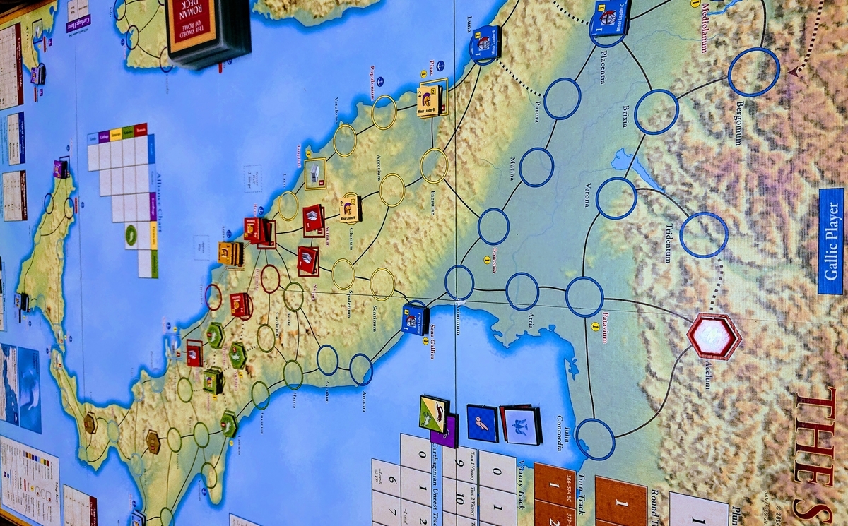 SWORD OF ROME（GMT GAMES）を対戦する（2/2） - Their Finest Hour －歴史・ミリタリー・ウォーゲーム ...