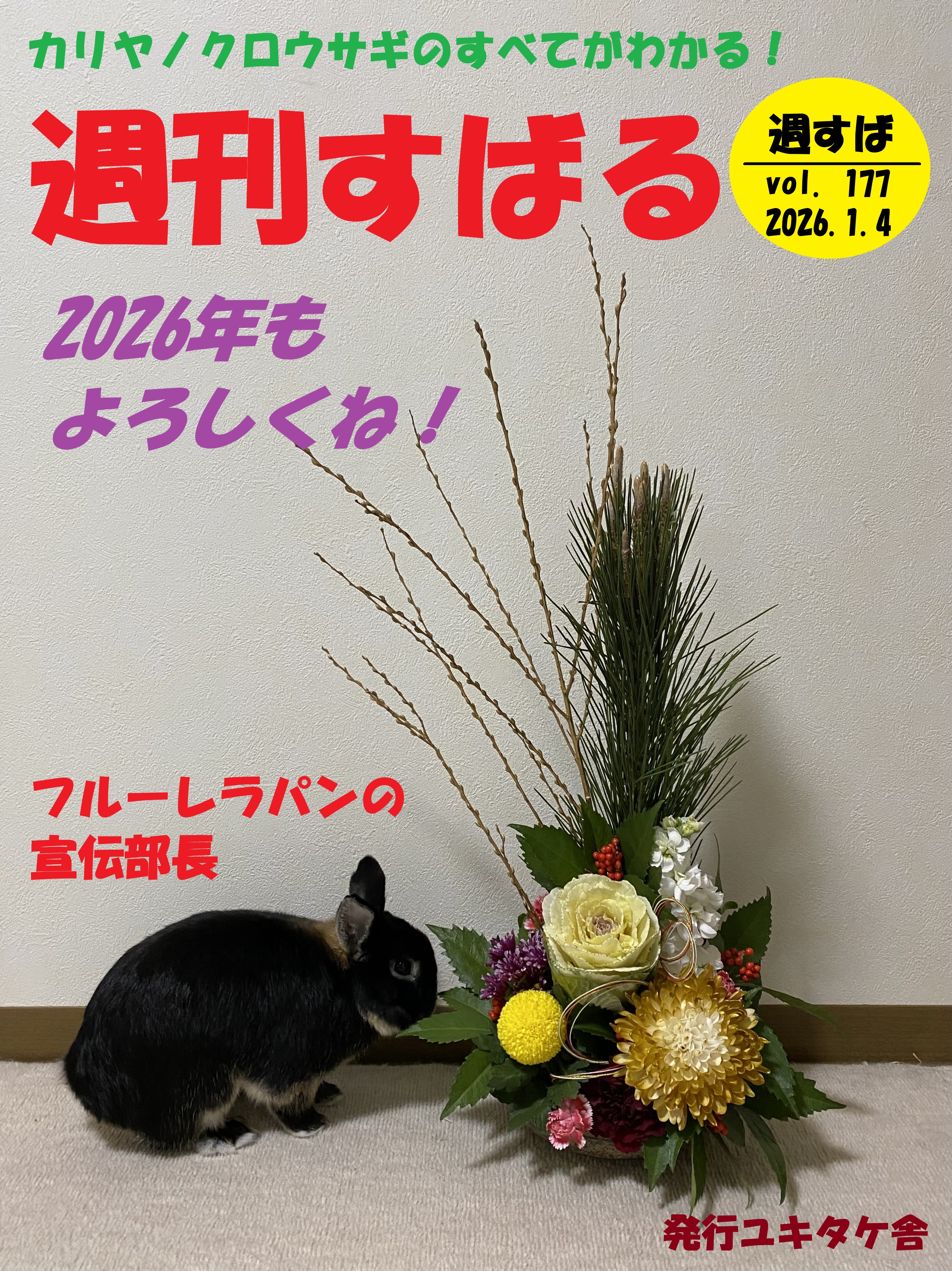 週刊すばる vol. 177 - fleurs et lapins (フルーレラパン) yukitake日記