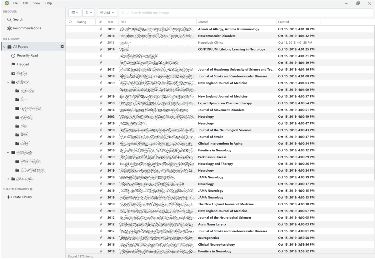 文献管理ソフト Papers デスクトップ版 試しました - 燃え尽き脳神経内科医の備忘録・学習記録