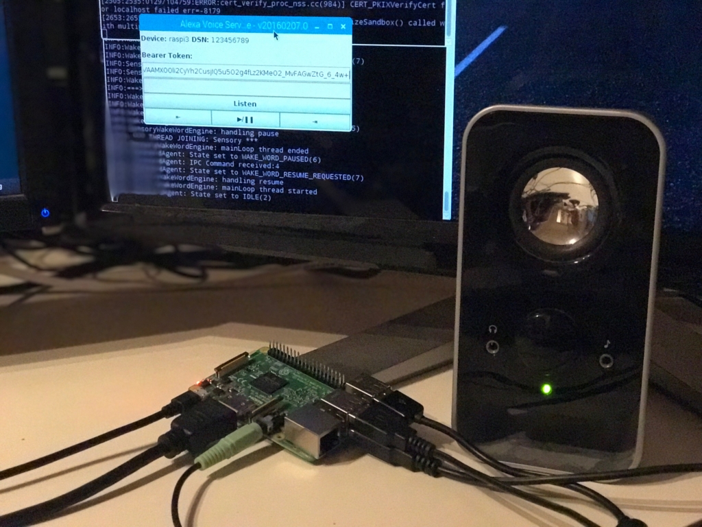 Raspberry Pi 3をAmazon Echo化してみた - yumulog