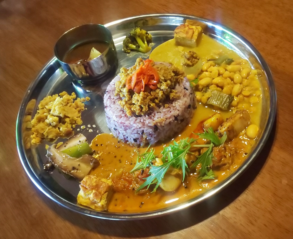 Rakuyen bangohan（楽園晩御飯）の『スパイスカレー』@福岡県八女市 - 福岡・九州ときどき全国の美食めぐり🐱