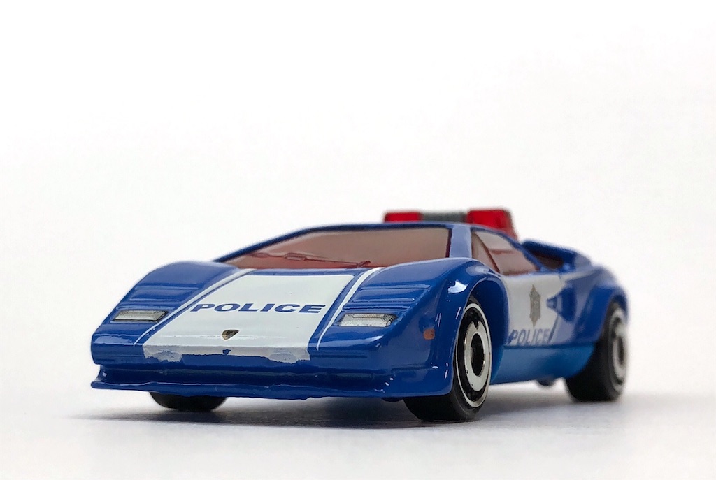 LAMBORGHINI COUNTACH POLICE CAR - ホットウィール エクステンド