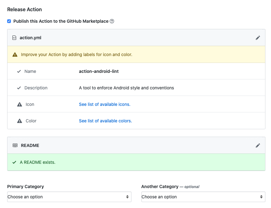 GitHub Actions for Android Lintを作ってる - がんばってなんか書く