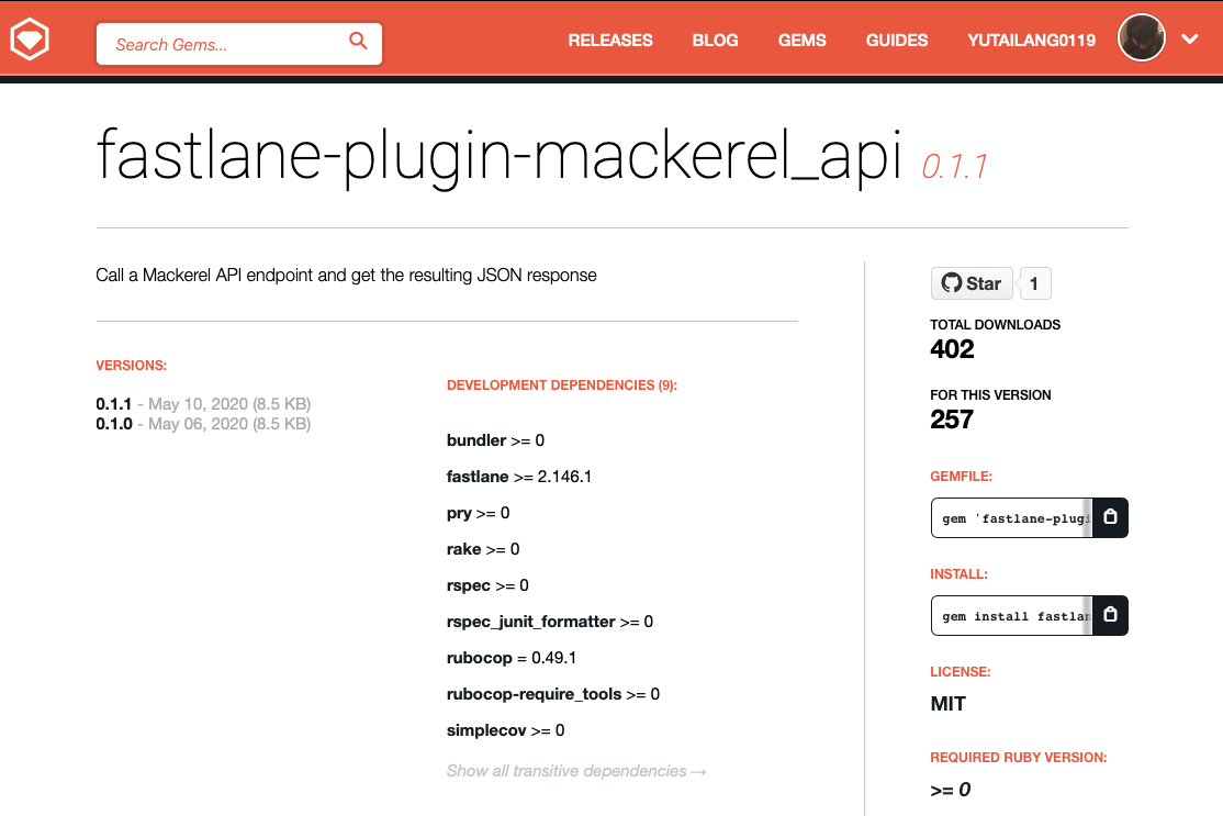 fastlane-plugin-mackerel_apiを作って、fastlaneにコントリビューションもした - がんばってなんか書く
