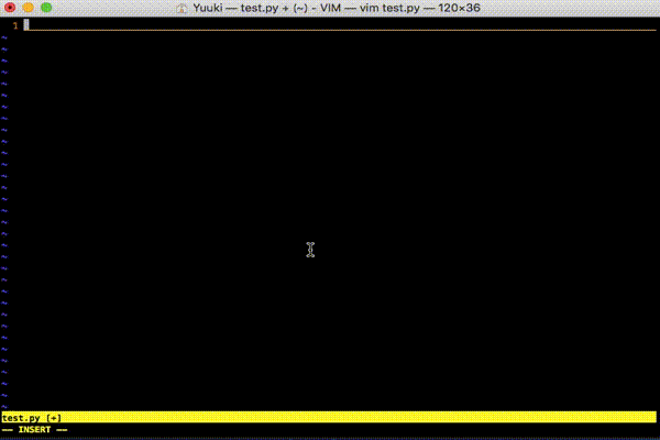 jedi-vim を導入してVimでPythonコードの補完をさせる - YuukiYg's Blog