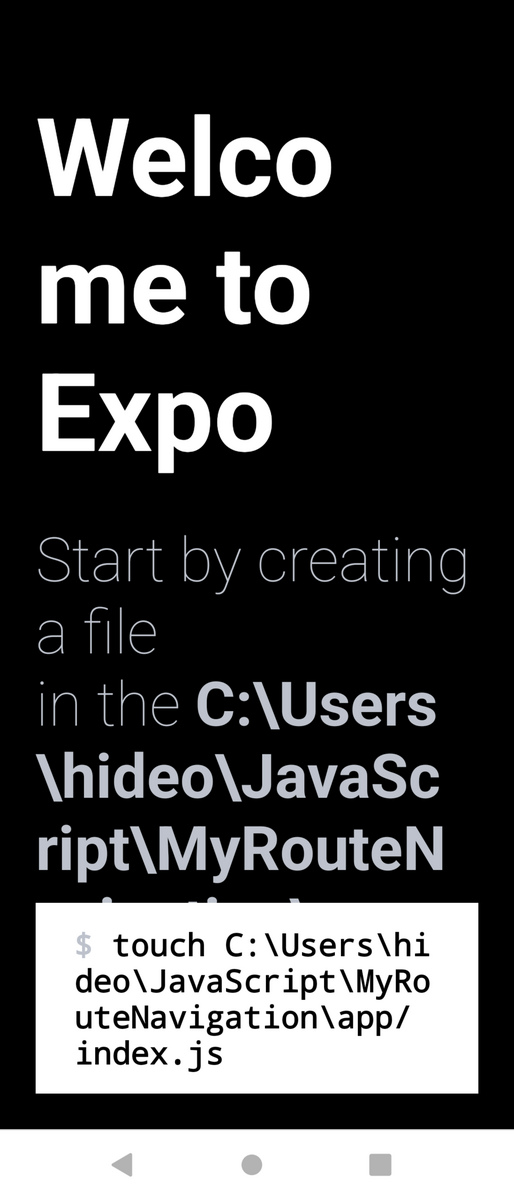 Expo routerライブラリの使用方法について④ ～JavaScriptでのやり方とその考察～ - JavaScriptからReactまで