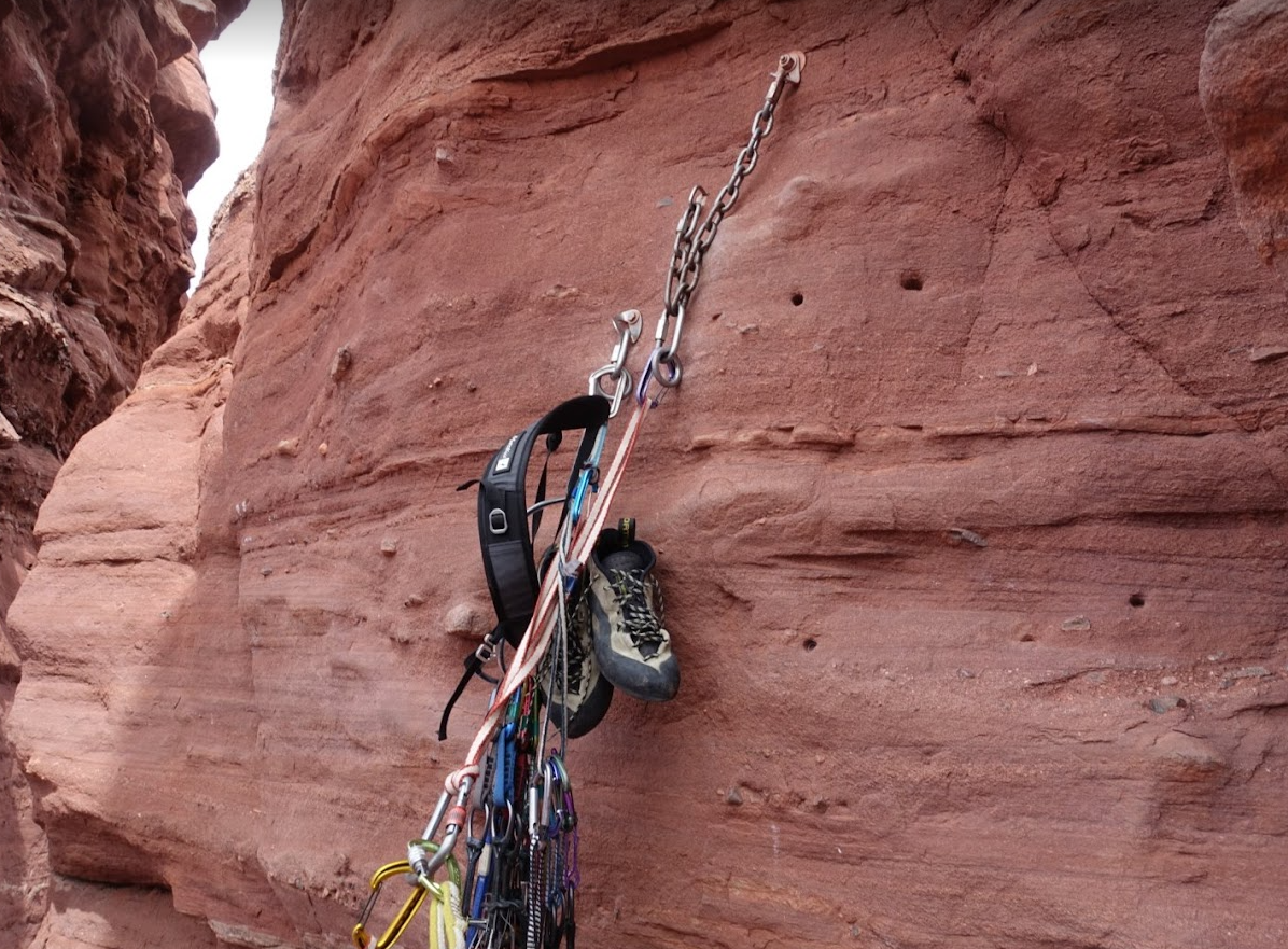 【アメリカ ユタ州】Fisher Towers「Stolen Chimney」（5.10） - yuzuchannel’s blog