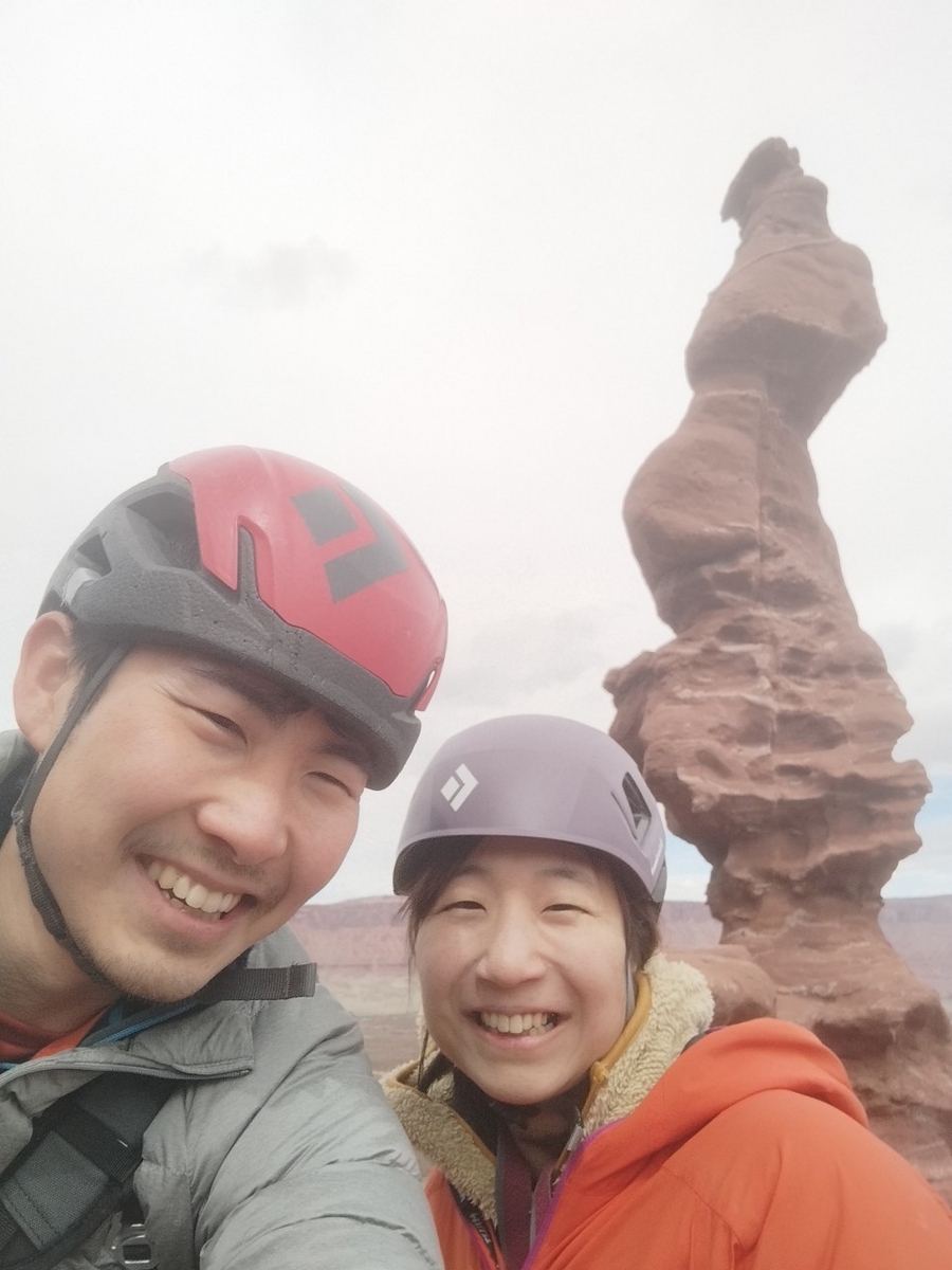 【アメリカ ユタ州】Fisher Towers「Stolen Chimney」（5.10） - yuzuchannel’s blog