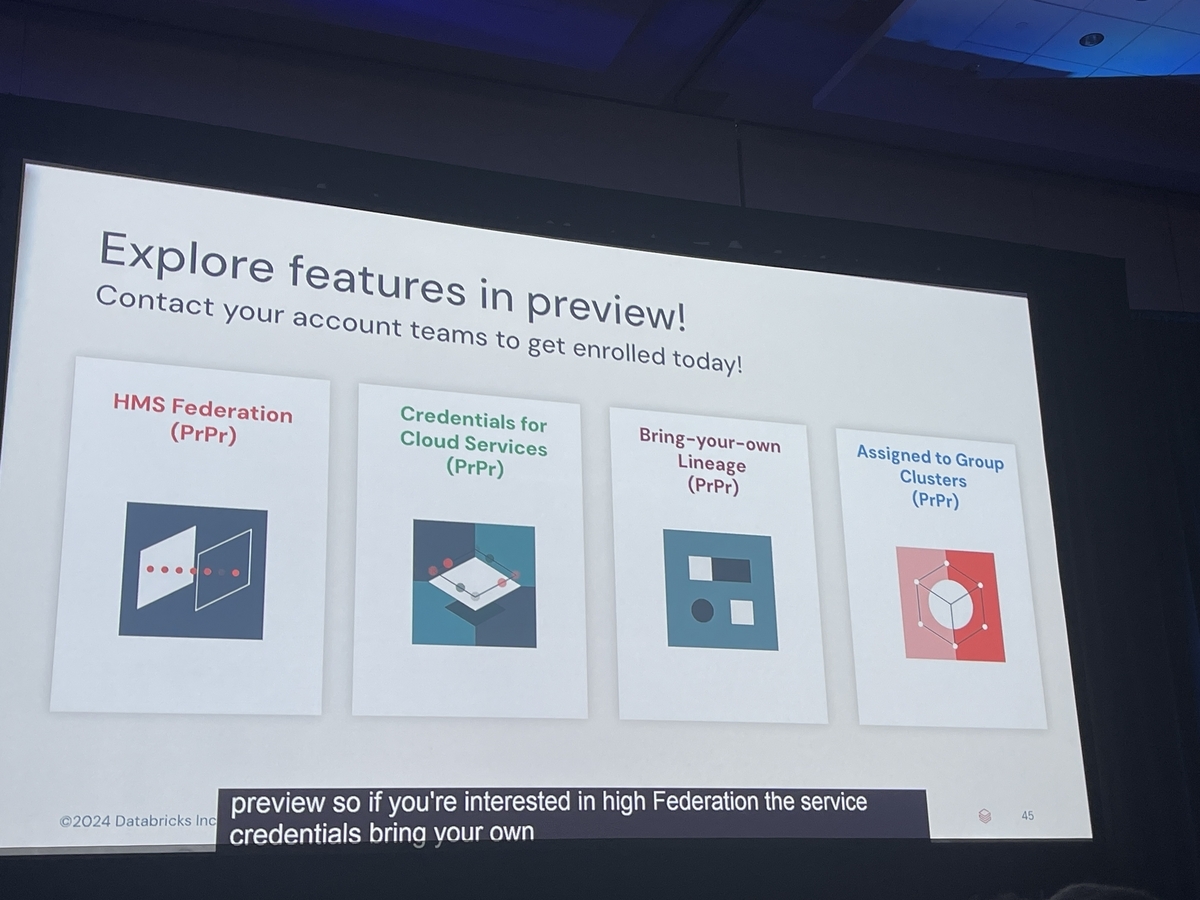 What’s New in Unity Catalog—with Live Demos - APC 技術ブログ