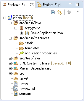 Spring boot + myBatis で DB 接続する簡単な Web アプリ - 山崎屋の技術メモ