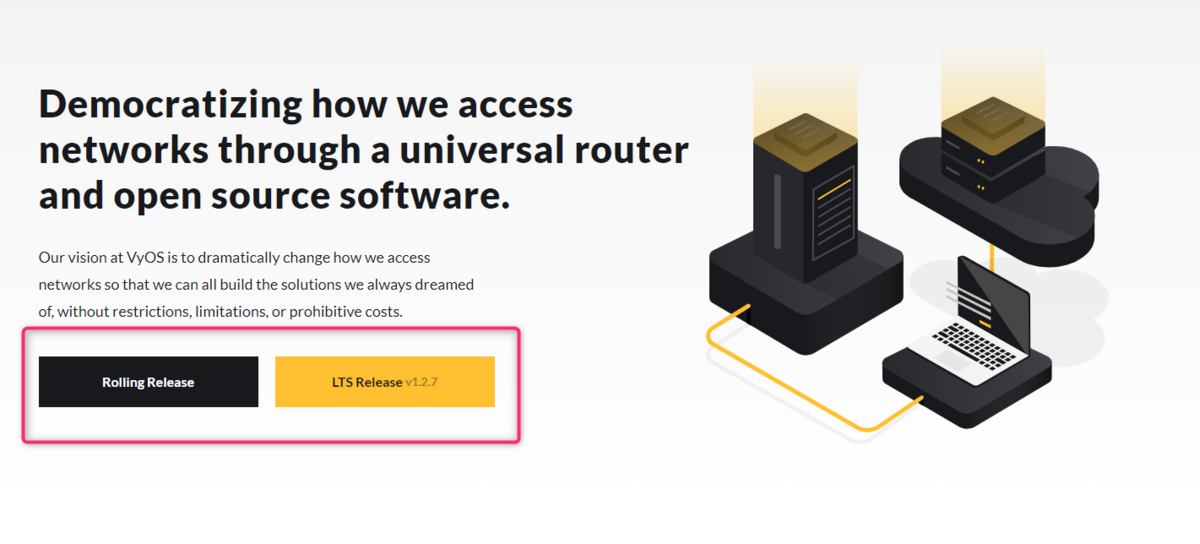 VyOSをインストールしてIPアドレスとsshの初期設定 - zaki work log