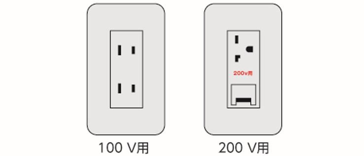 200Vの電源に100V用の電化製品を繋ぐとどうなるの？その逆は？ - 雑記navi