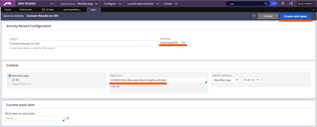【Pega】テーブルの内容をCSV出力するボタン - こいけるの日記