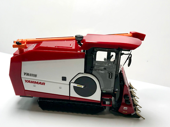 （14）「1/35 ヤンマーコンバイン YH6115」が完成しました。 - ずん♪の模型作りのブログ